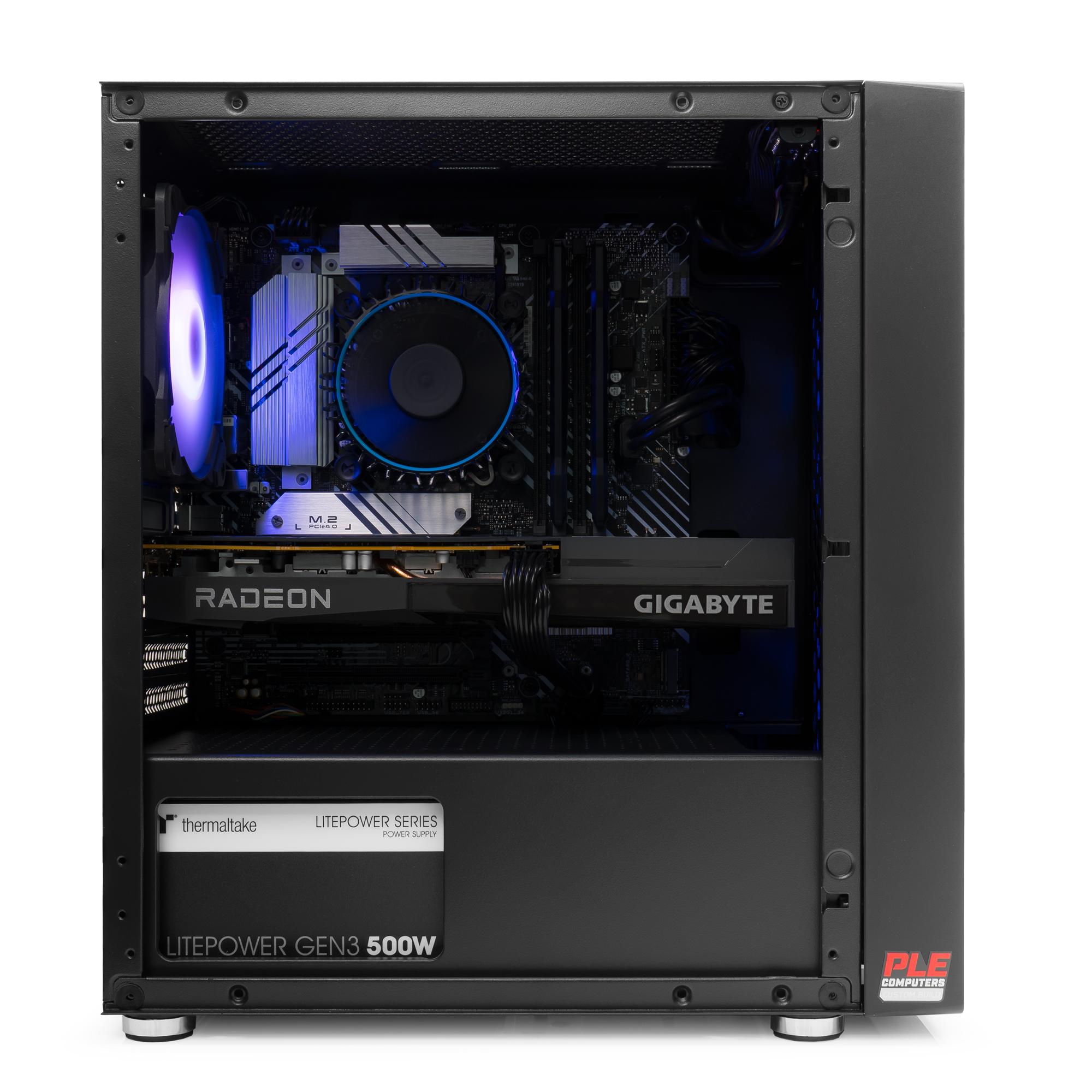 PLE Raven RX 6600 Prebuilt Ready To Go Gaming PC | PLE Computers