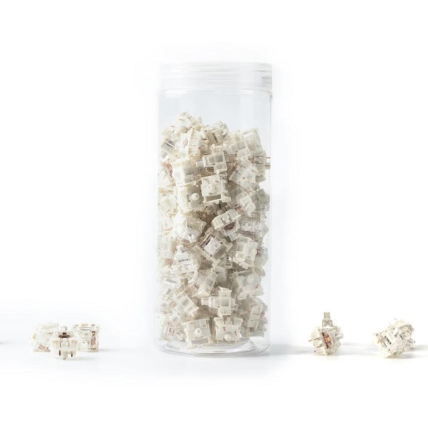 Gateron G Pro 3.0 White - 38g Linear Two-Stage Spring Switch Set ...