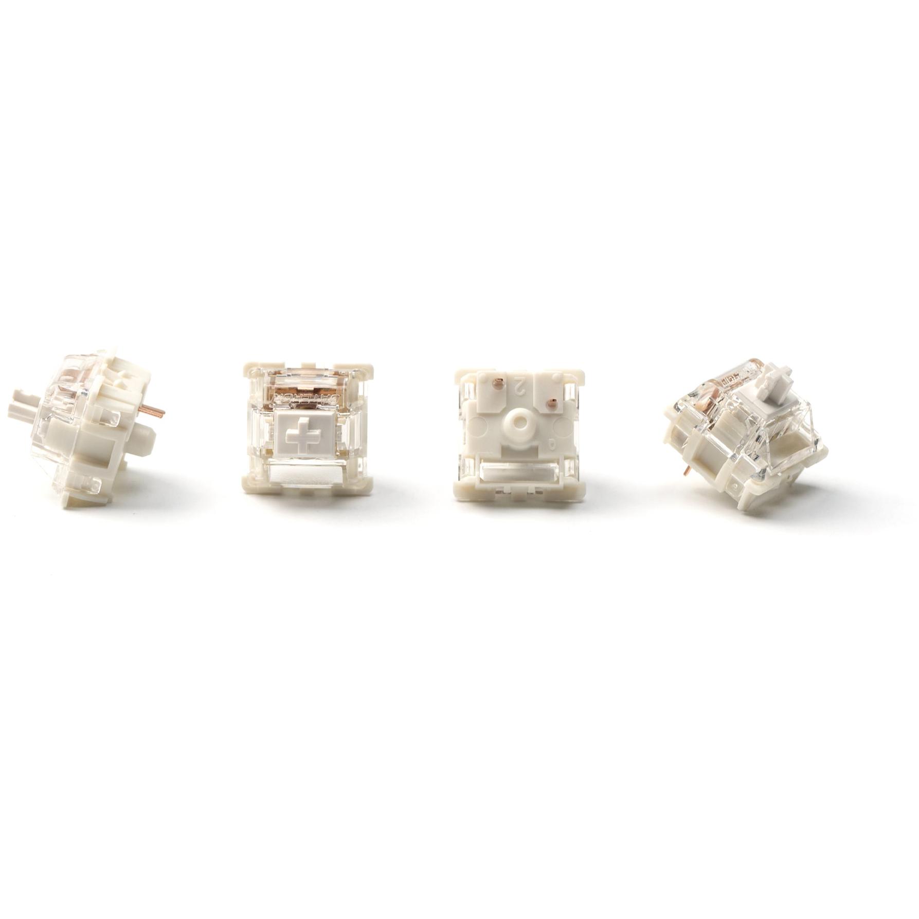 Gateron G Pro 3.0 White - 38g Linear Two-Stage Spring Switch Set ...