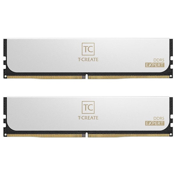 Team T-CREATE Expert 32GB Kit (2x16GB) DDR5-6000 C38 (White) | PLE ...