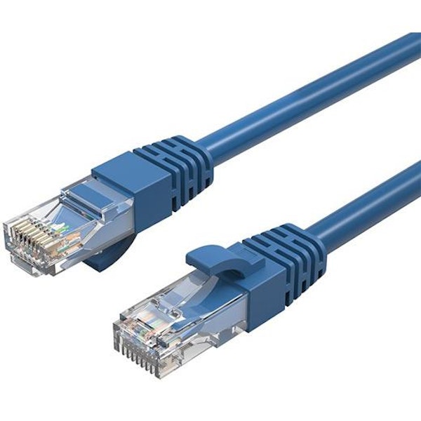 Cruxtec CAT6 2m Network Cable Blue | PLE Computers