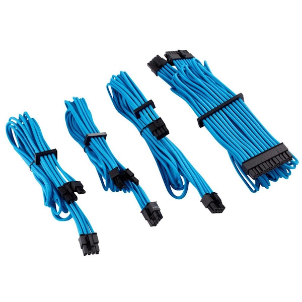 Corsair Premium Individually Sleeved PSU Cables Starter Kit Type 4 Gen ...