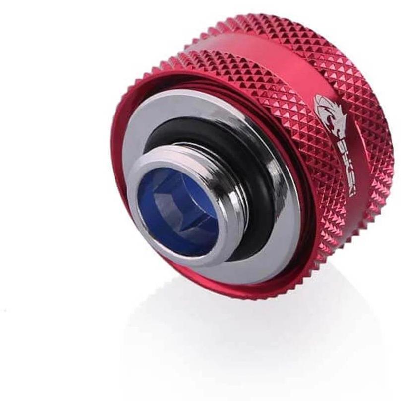 Bykski G1/4 16mm Hard Tube Compression Fitting (Red) | PLE Computers