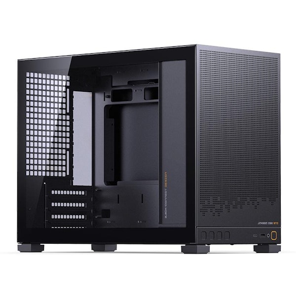 Jonsbo D32 Glass 24L Compact mATX Case (Black) | PLE Computers