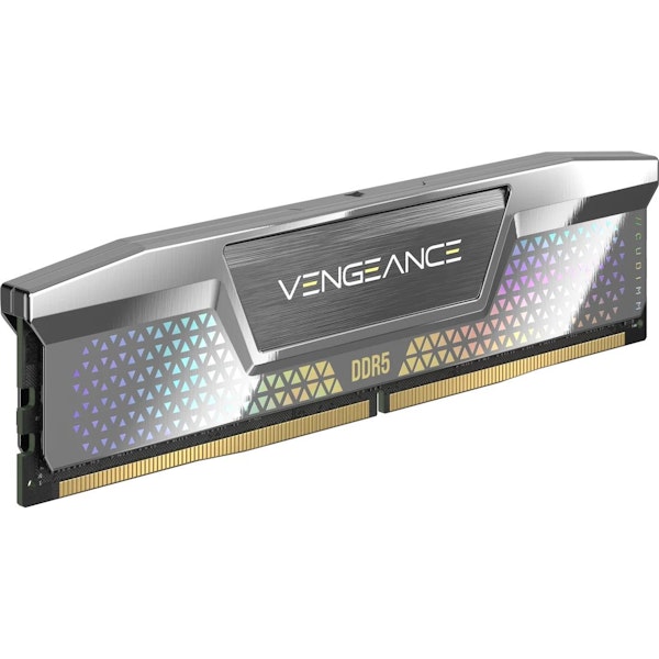 Corsair Vengeance 48GB Kit (2x24GB) XMP DDR5-8000 C38 CUDIMM (Silver ...