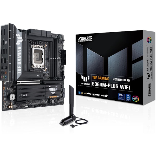 ASUS TUF Gaming B860M-PLUS WiFi LGA1851 mATX Desktop Motherboard | PLE ...