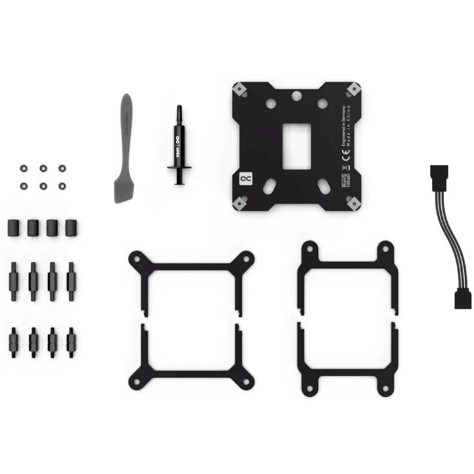 Alphacool Core 1 Aurora ARGB CPU Waterblock (Black) | PLE Computers