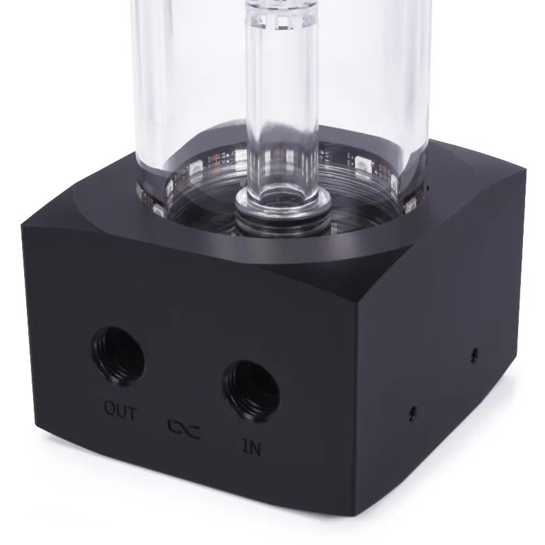 Alphacool Core 100 Aurora ARGB D5 Pump/Reservoir Combo (Acetal/Acrylic ...