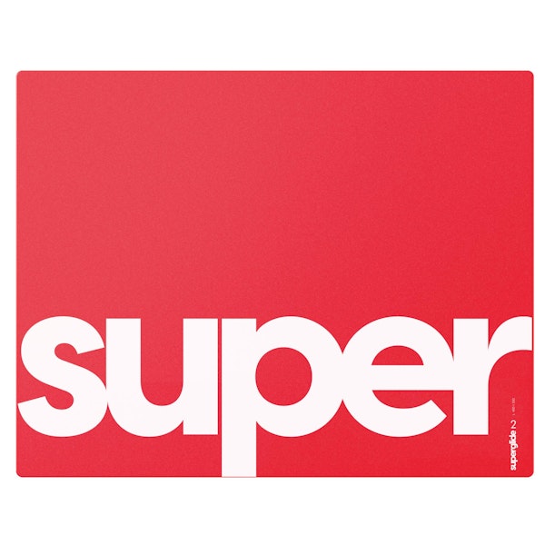Pulsar Superglide v2 Glass Mousepad - Large (Red) | PLE Computers