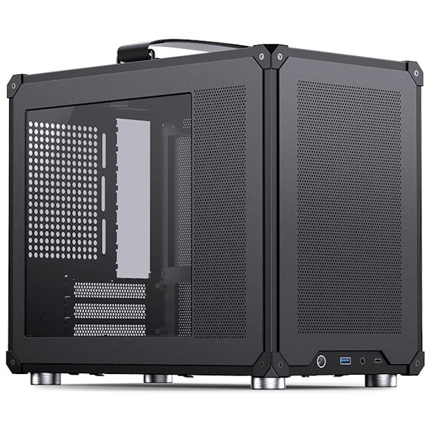 Jonsbo C6 Max SFF 20L mATX Case (Black) | PLE Computers