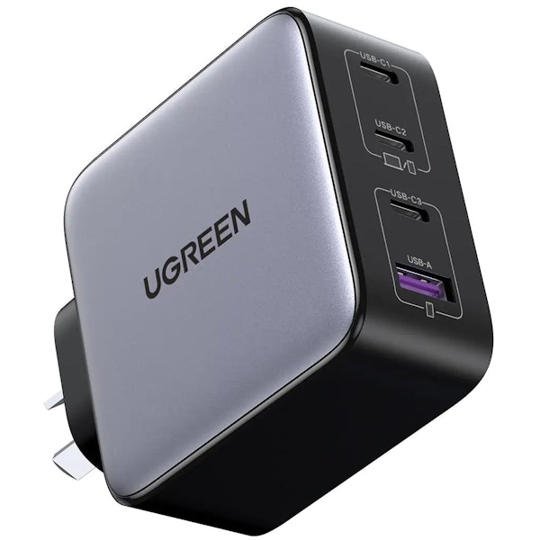 UGREEN Nexode 100W USB Type-C PD GaN 4-Port Wall Charger | PLE Computers