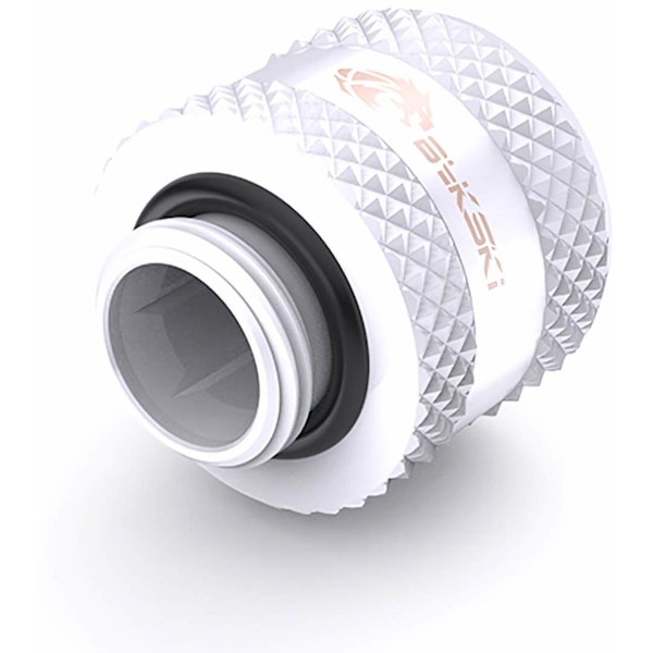Bykski G1/4" 10/16mm Soft Tube Compression Fitting (White) | PLE Computers