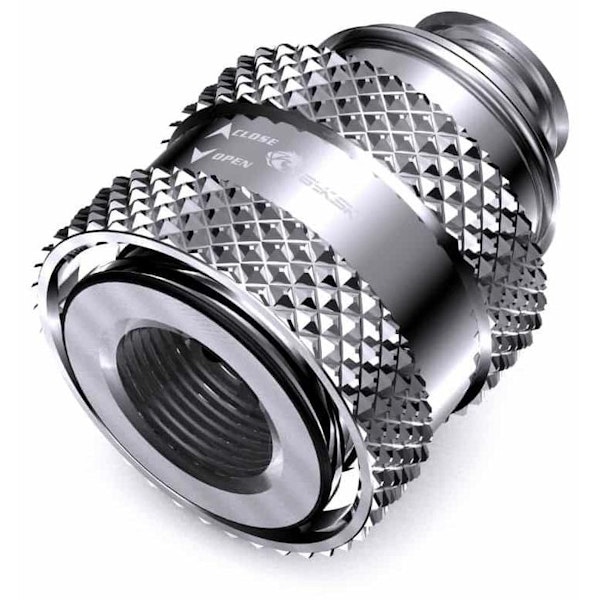 Bykski G1/4" Pull Drain Valve Fitting (Silver) | PLE Computers