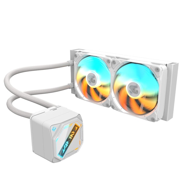 Gigabyte Gaming 240 240mm AIO Liquid CPU Cooler (White) | PLE Computers