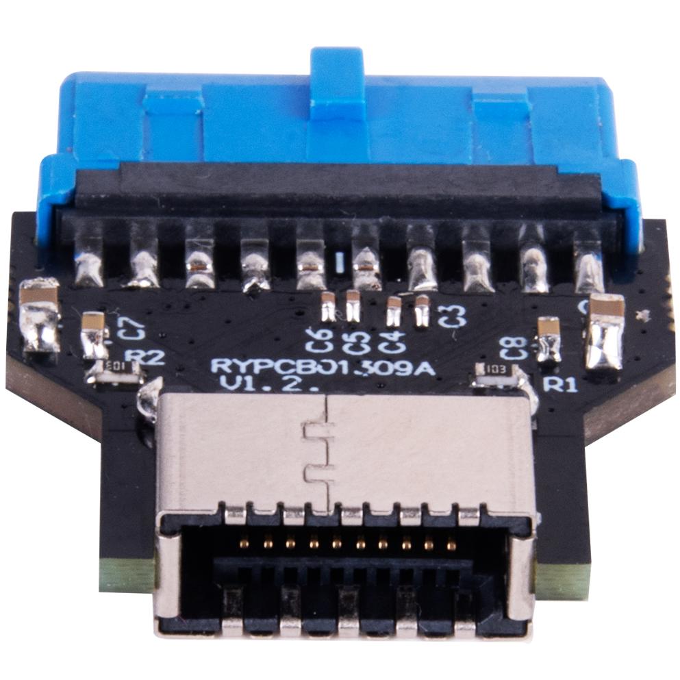 SilverStone CP14-R USB 3.0 to USB Type-C Internal Header Adapter | PLE ...