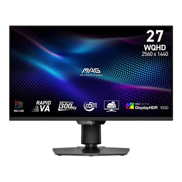 MSI MAG 274QPF X30MV - 27" 1440p 300Hz 0.5ms Fast VA Monitor | PLE ...