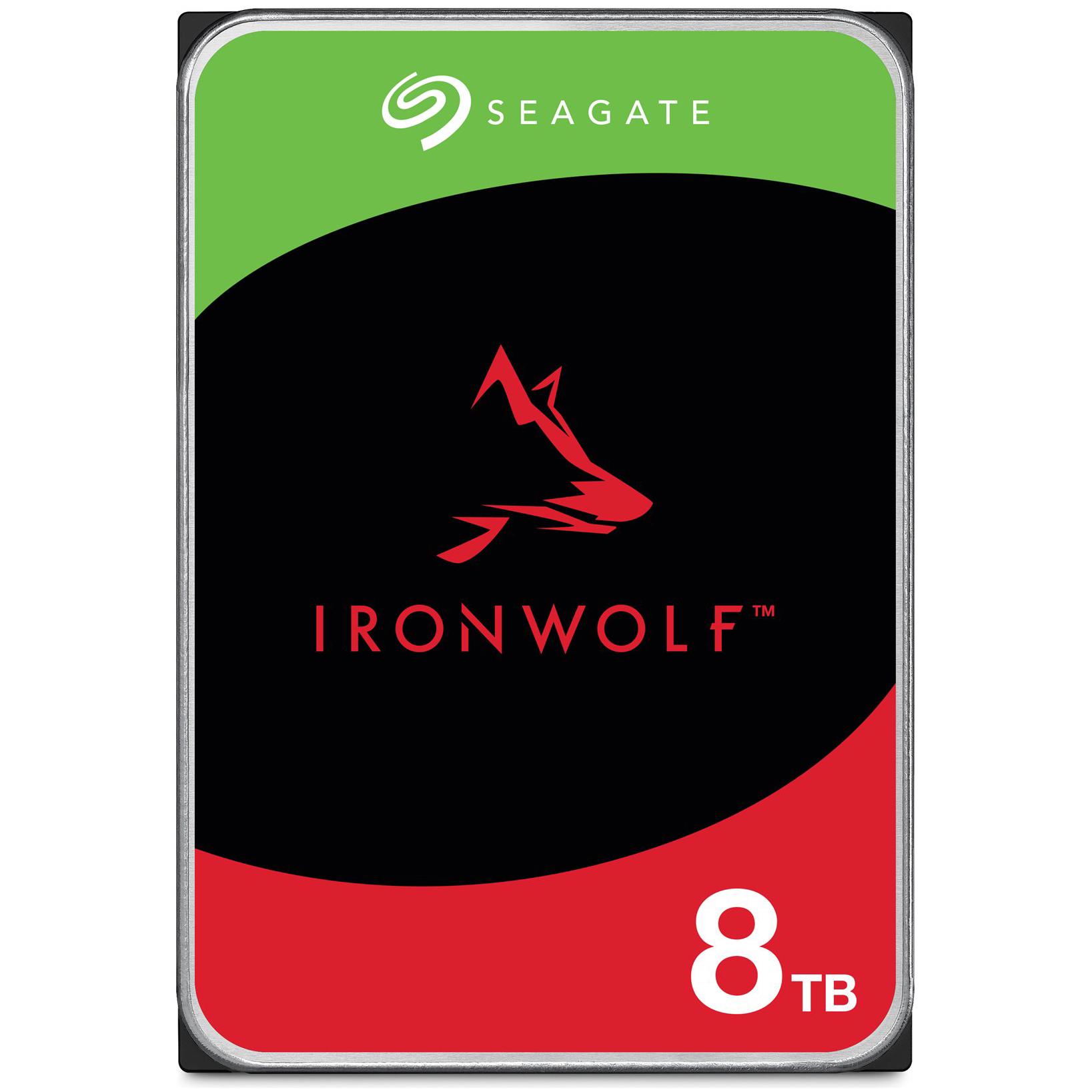 EX-DEMO Seagate IronWolf 3.5" NAS HDD - 8TB 256MB | PLE Computers