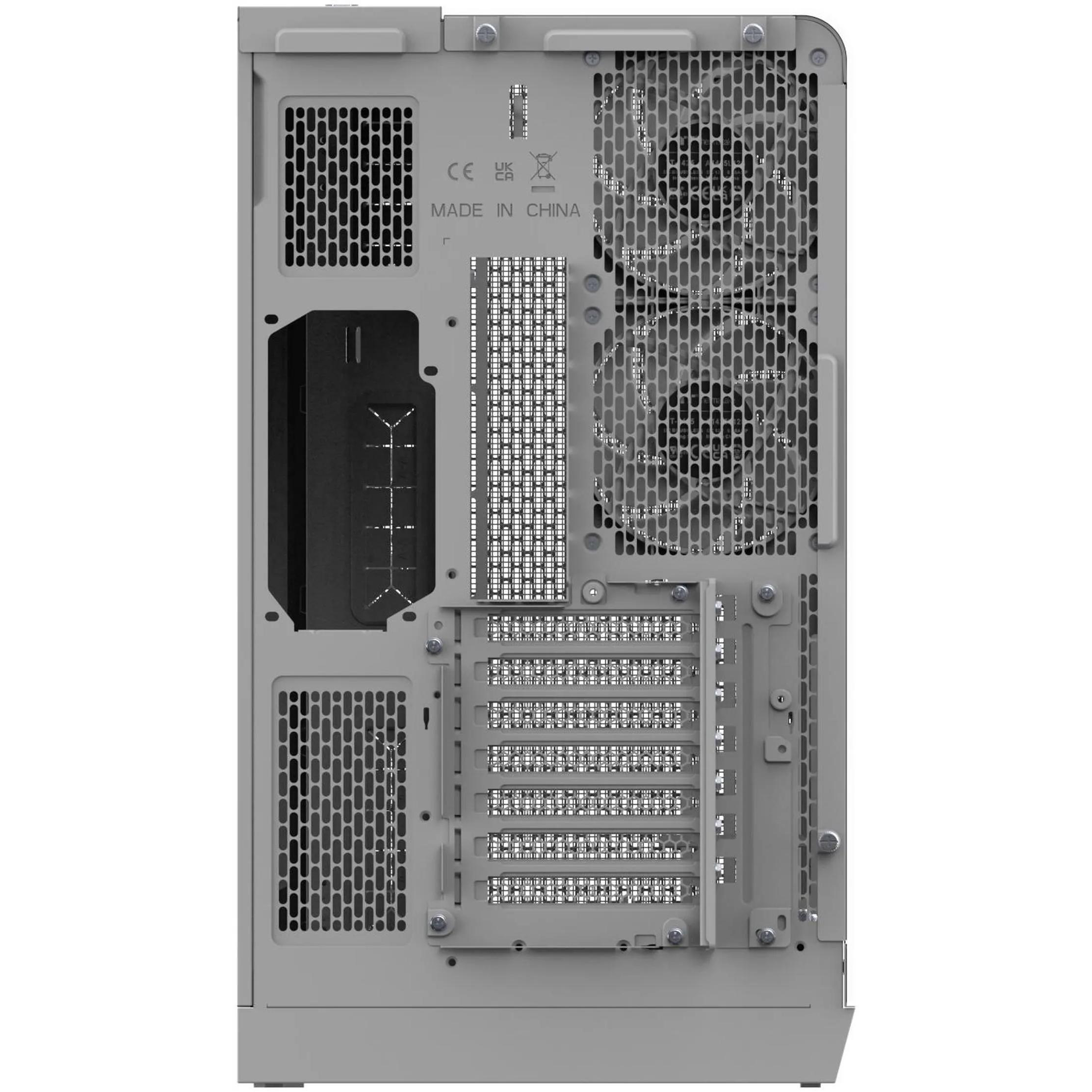 Thermaltake View 390 Air Curved Tempered Glass ATX Mid Tower Case (Snow ...