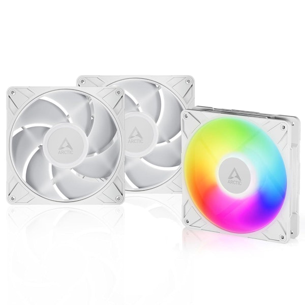 ARCTIC P14 Pro ARGB 140mm Performance PWM Fan 3-Pack (White) | PLE ...