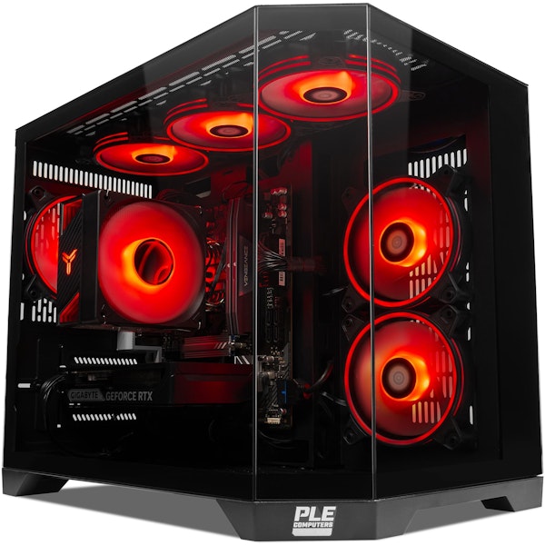 PLE Strike RTX 5060 Prebuilt Ready To Go Gaming PC | PLE Computers