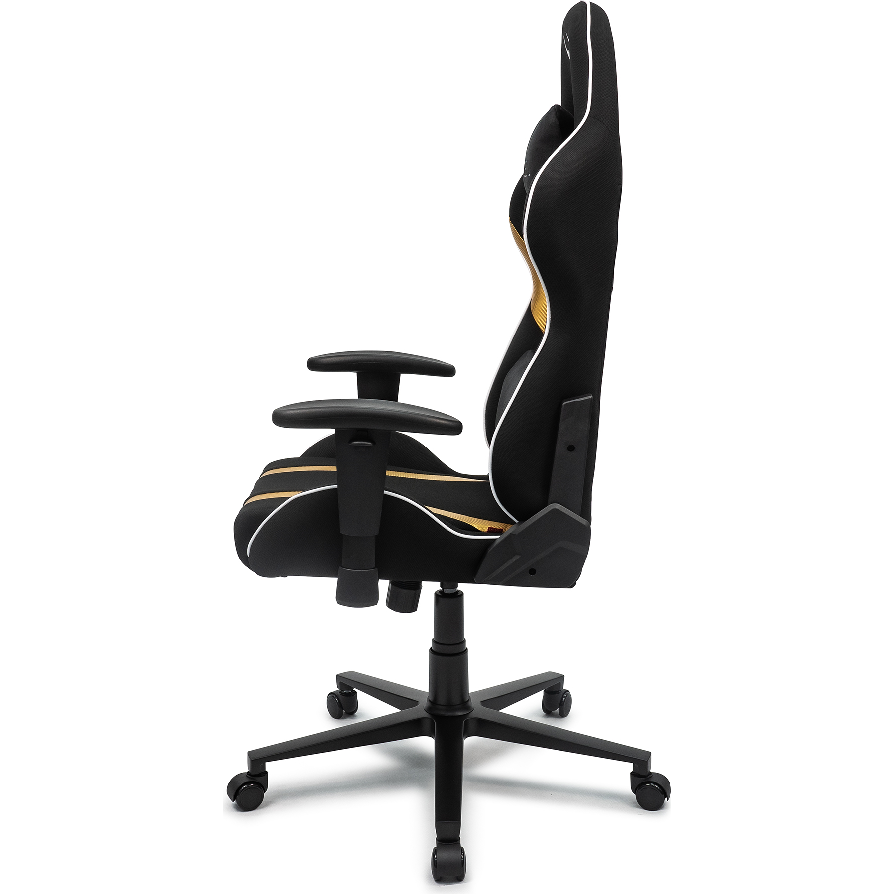 EX-DEMO BattleBull Tyro Gaming Chair - Black/Gold | PLE Computers