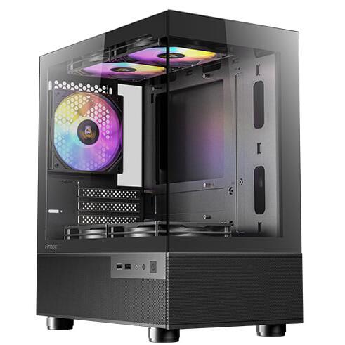 EX-DEMO Antec CX200M RGB Elite - Micro Tower Case (Black) | PLE Computers