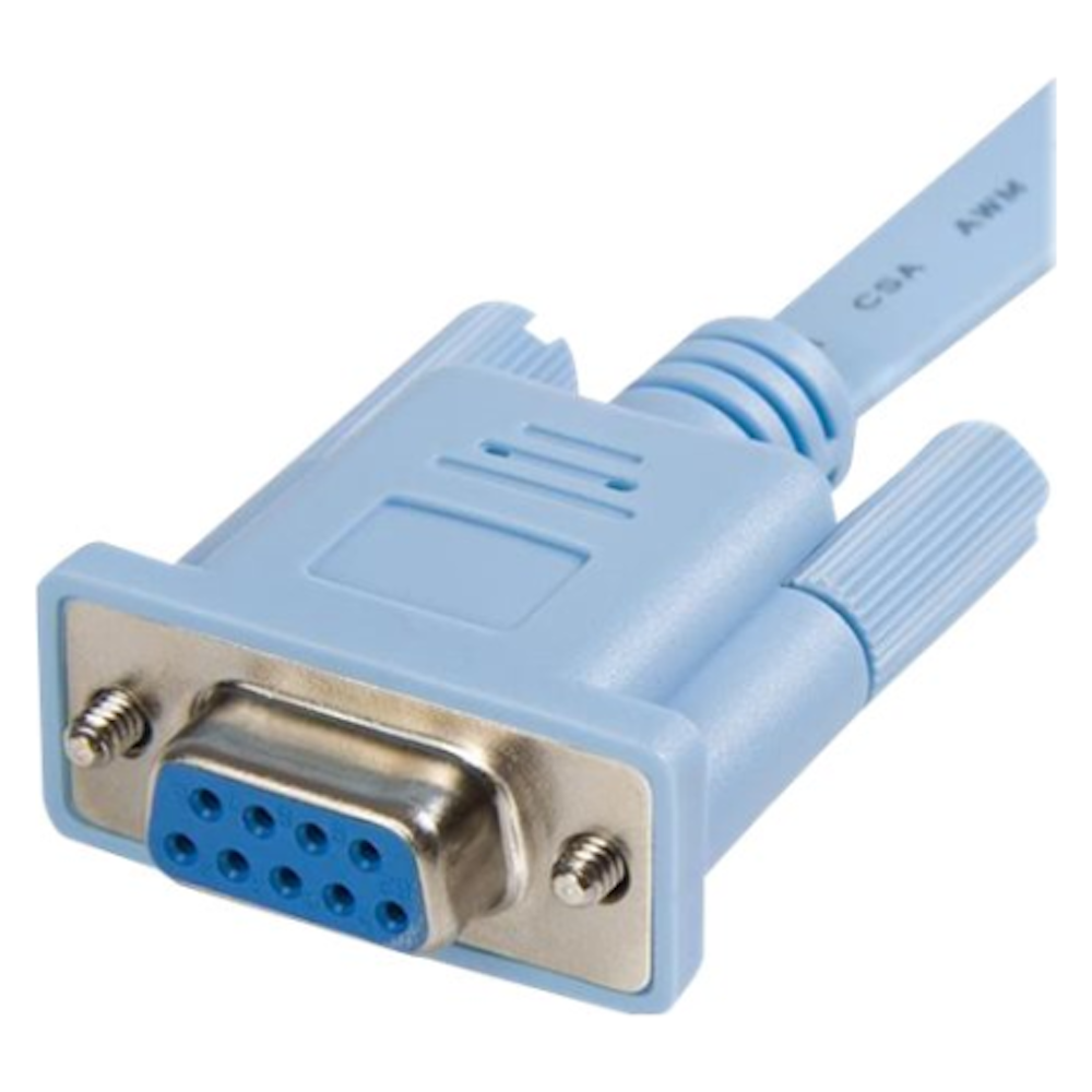 Startech RJ45 to DB9 Cisco Console Cable 1.8m - DB9CONCABL6 - PLE ...