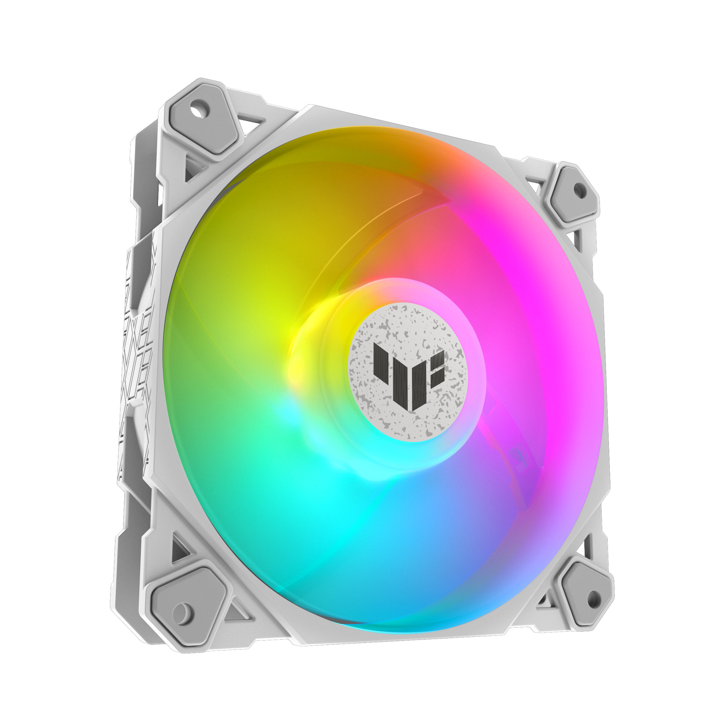 ASUS TUF Gaming TF120 ARGB 120mm White PWM Cooling Fan - Triple Pack ...