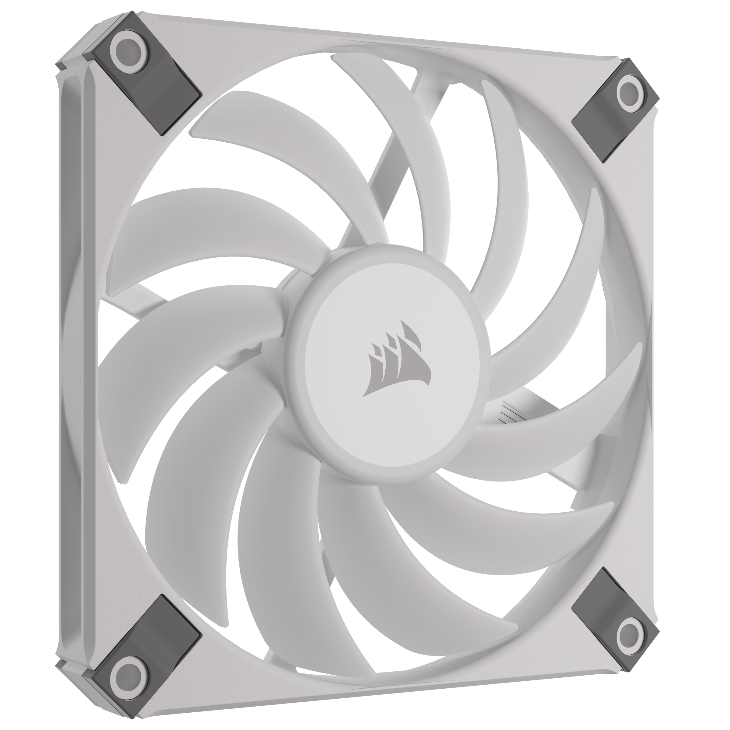 Corsair iCUE AF120 RGB SLIM - 120mm PWM Fan (White) | PLE Computers