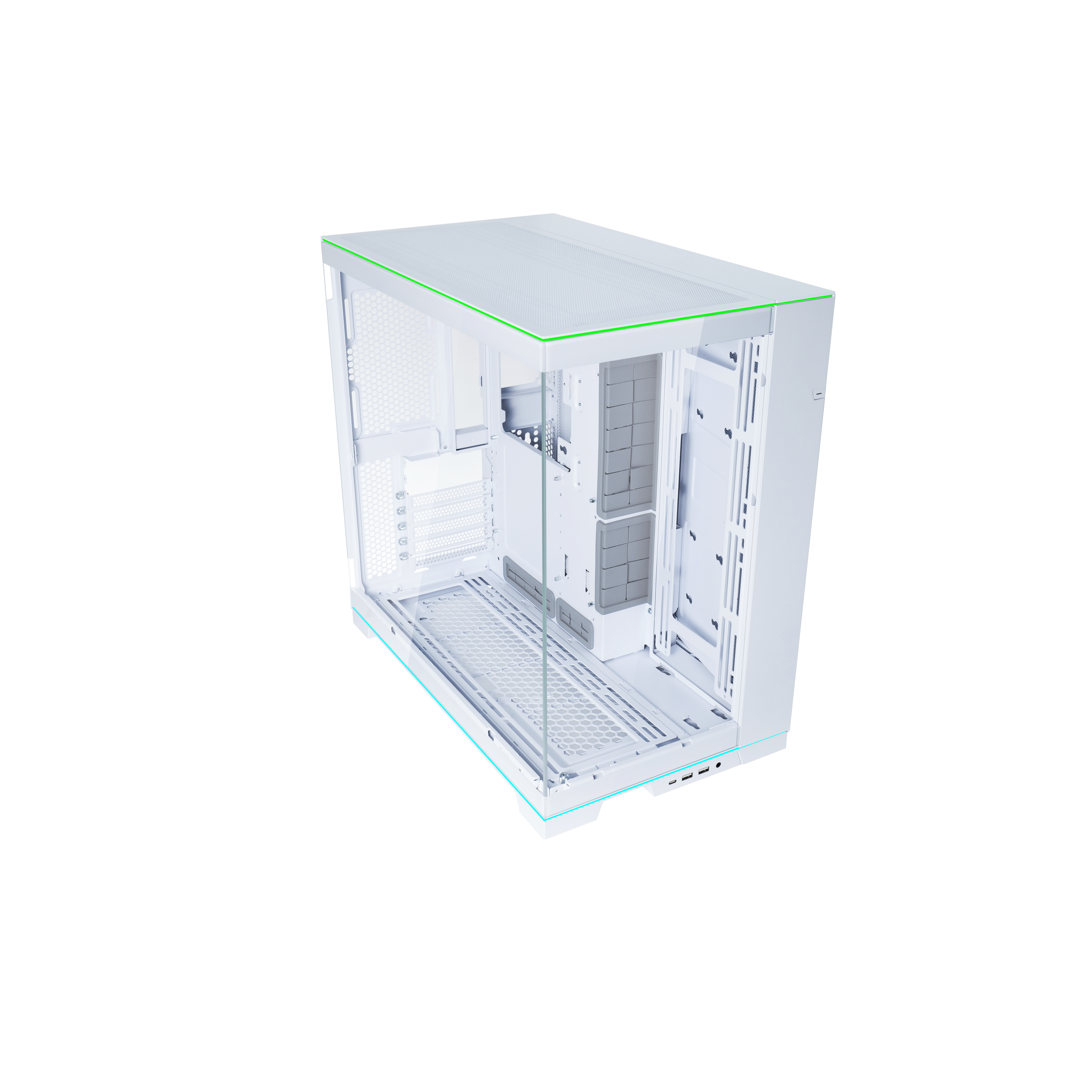 Lian Li O11 Dynamic EVO RGB - Mid Tower ATX Case (White) | PLE Computers