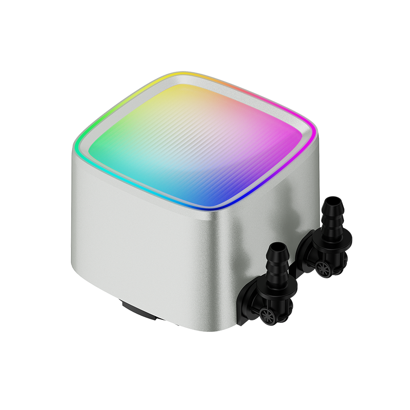 Geometric Future Eskimo Pro 420mm ARGB AIO Liquid CPU Cooler (White ...