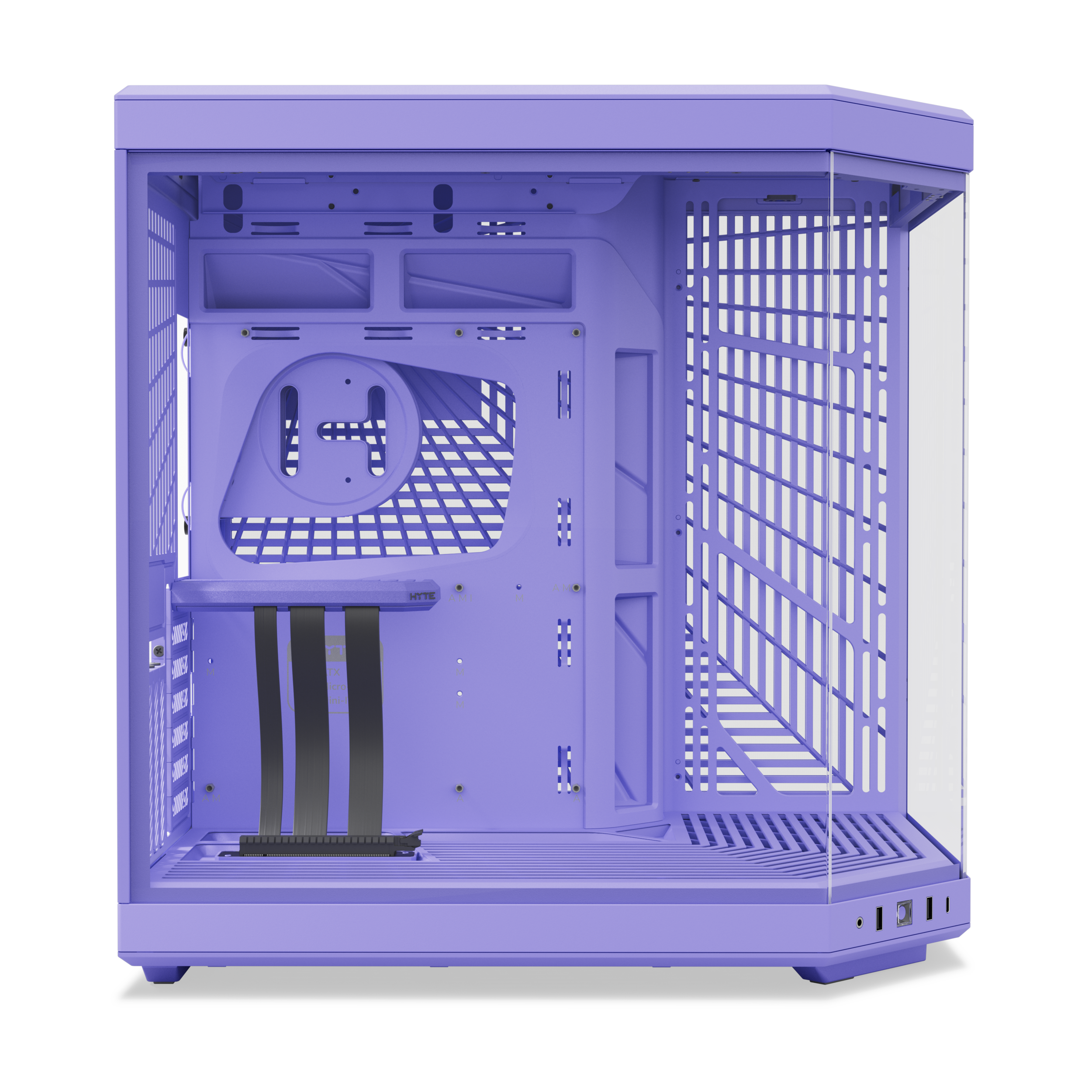 HYTE Y70 Tempered Glass Mid Tower Case (Taro Milk) | PLE Computers
