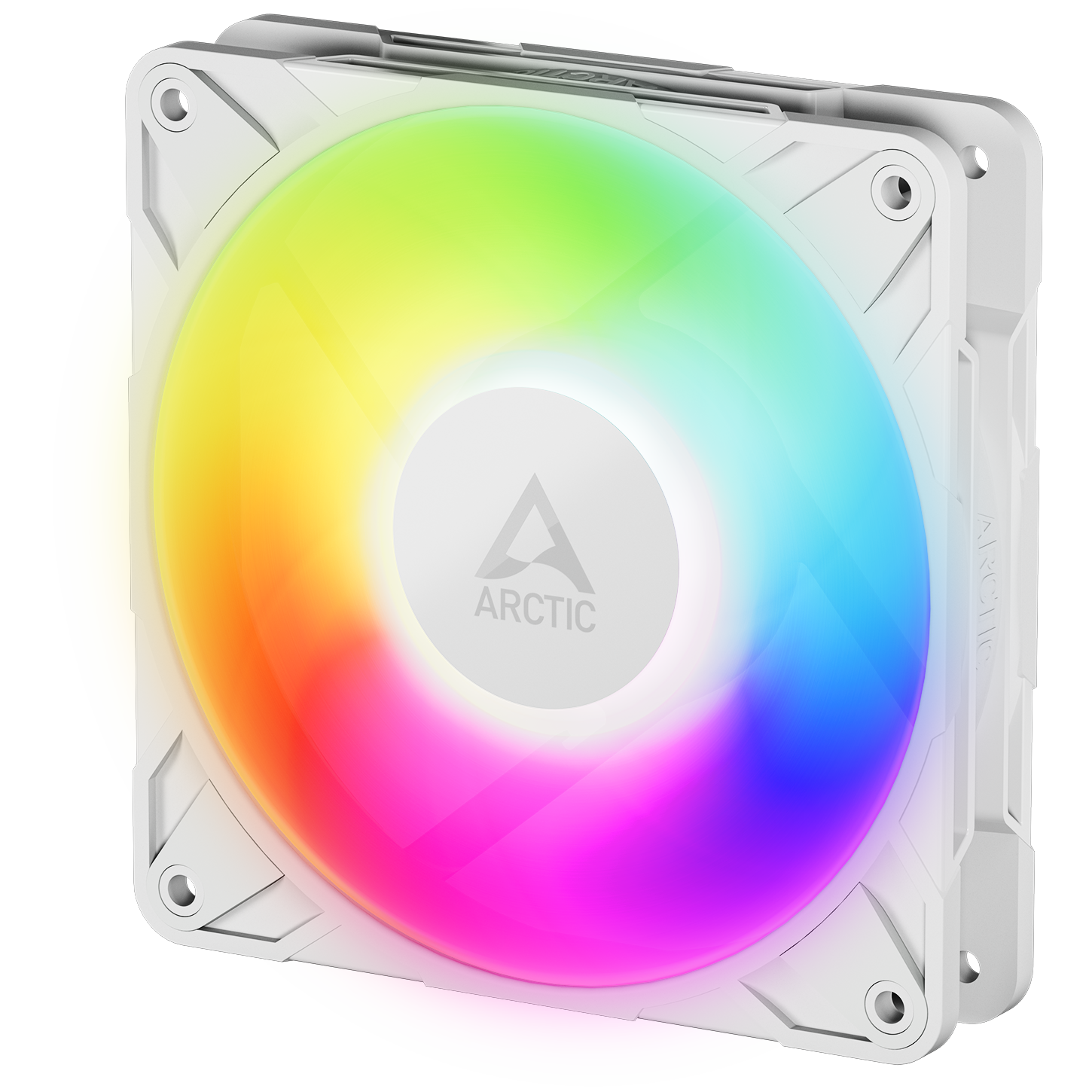 ARCTIC P12 Pro ARGB 120mm Performance PWM Fan 3-Pack (White) | PLE ...