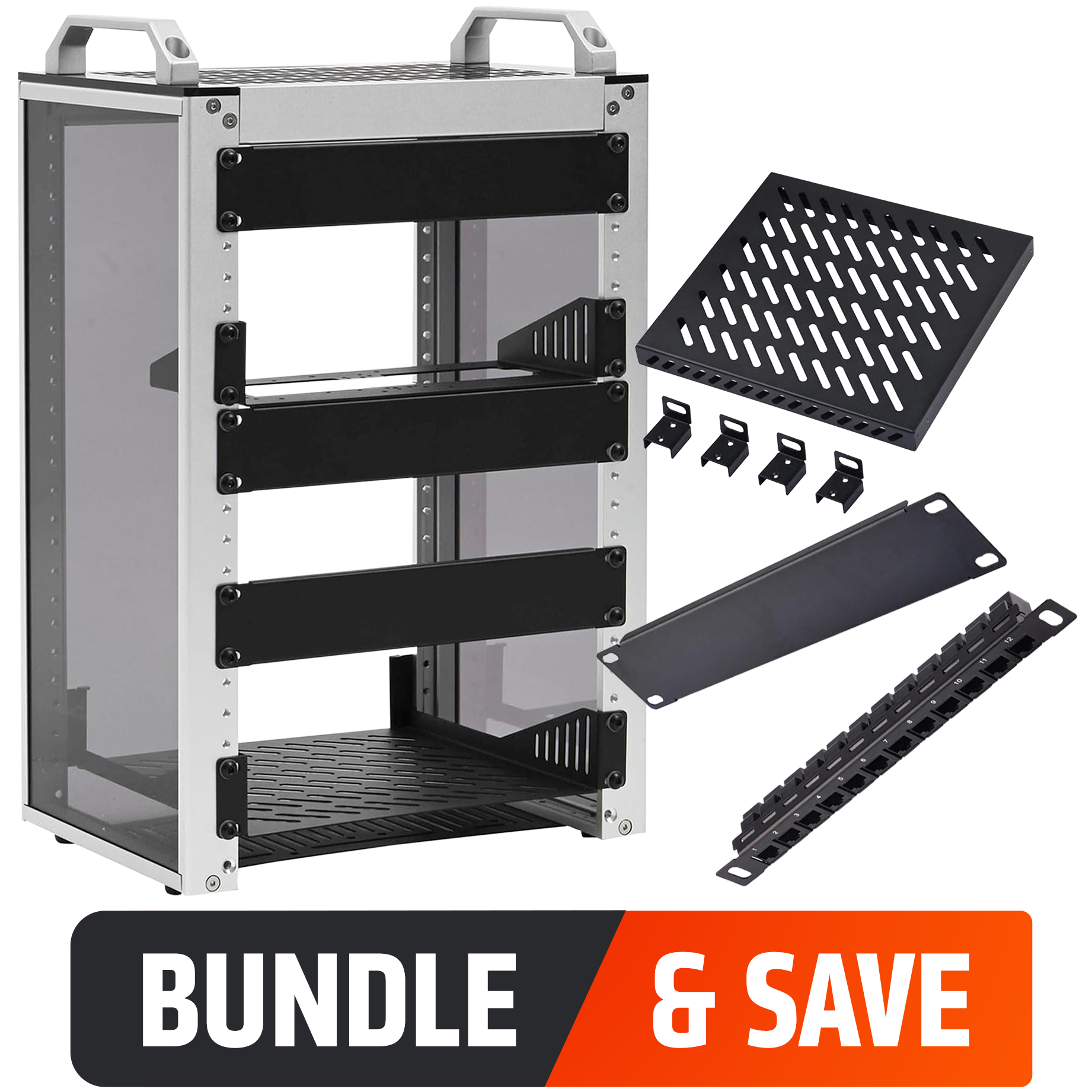 DeskPi RackMate 10" Homelab Rack Bundle | PLE Computers