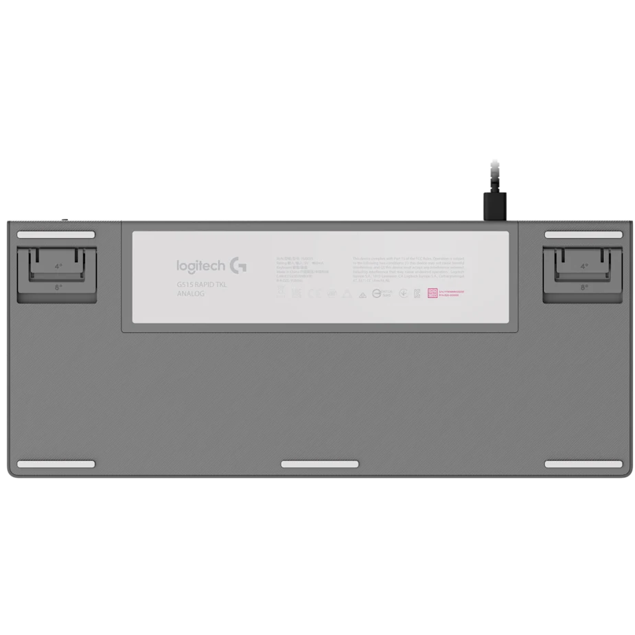 Logitech G515 RAPID TKL Low Profile Magnetic Analog Gaming Keyboard ...