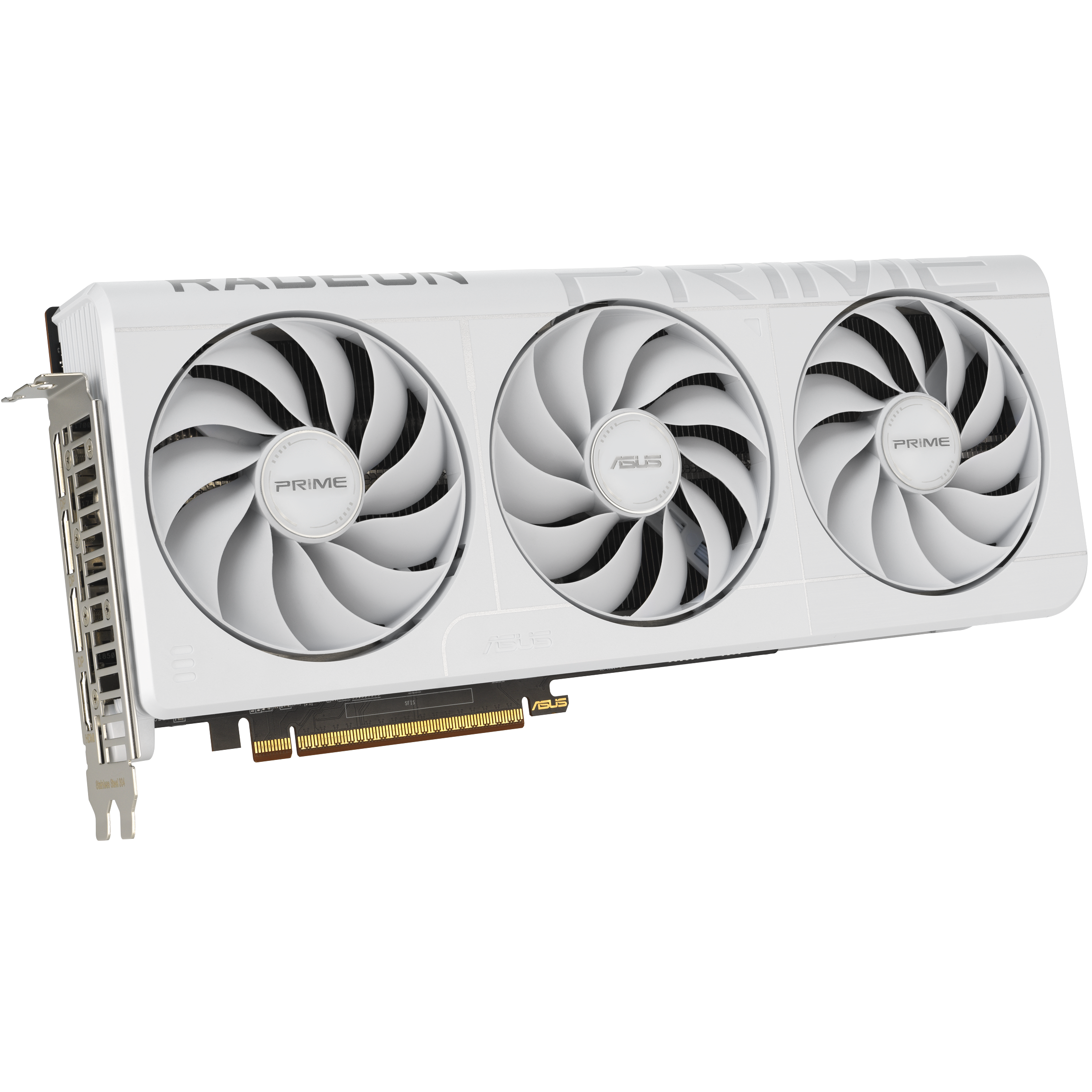 ASUS Radeon RX 9070 XT Prime OC 16GB GDDR6 - White | PLE Computers